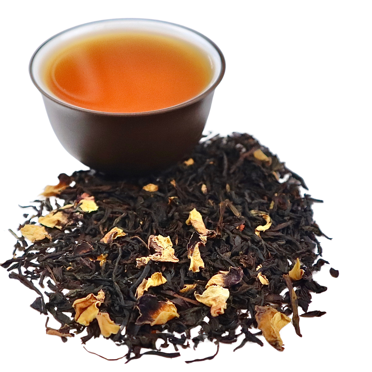 Peach Rose Noir - Elegant Black Tea | The Denman Island Tea Company
